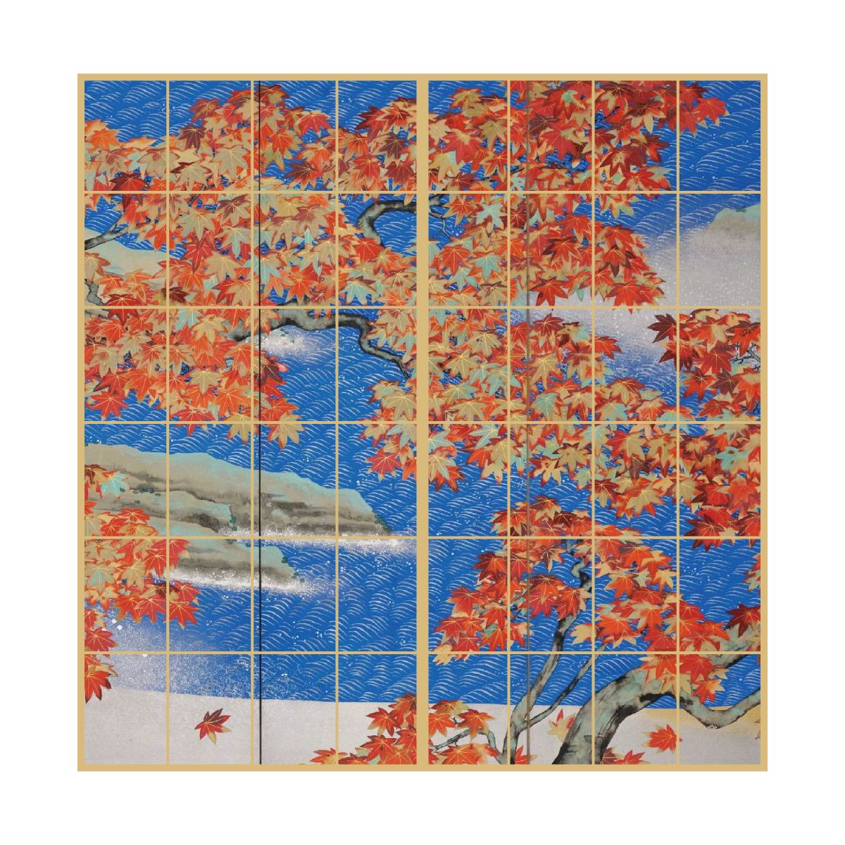 Shoji Paper Japanese Pattern Japanese Masterpiece Yokoyama Taikan Autu ...